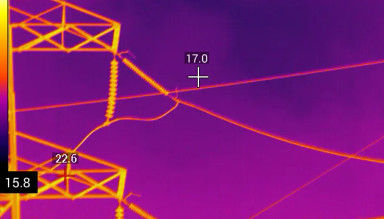 Infrared thermal imaging technology helps detect and prevent power grid ...