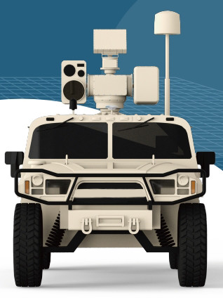 10m Distance Accuracy Low Altitude Defense Vehicle / Anti Drone System ...
